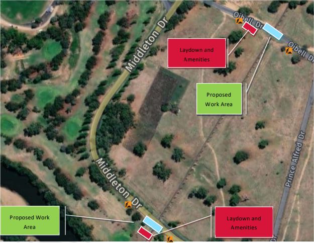 Safety Works at Gundagai Viaduct on Oibell Drive and Middleton Drive ...